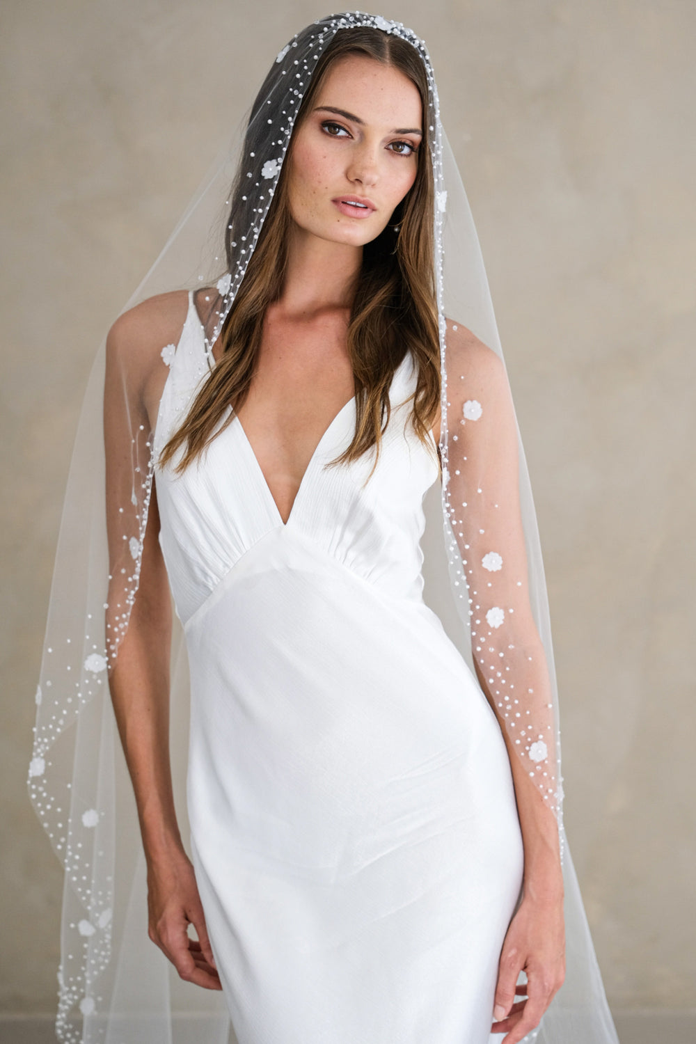 Pearl Wedding Veils Collection